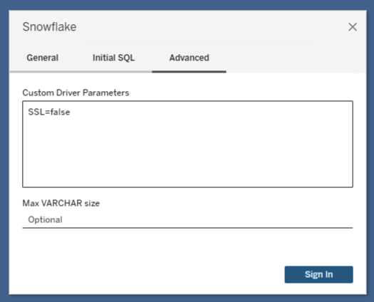 Snowflake with Tableau Desktop – strongDM